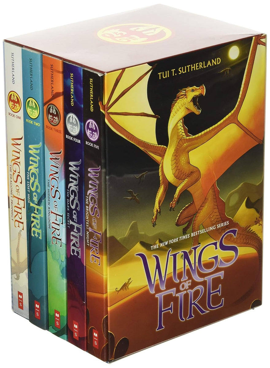 Wings of Fire by Tui T. Sutherland (Boxed Set) – Mt Lebanon Book Cellar
